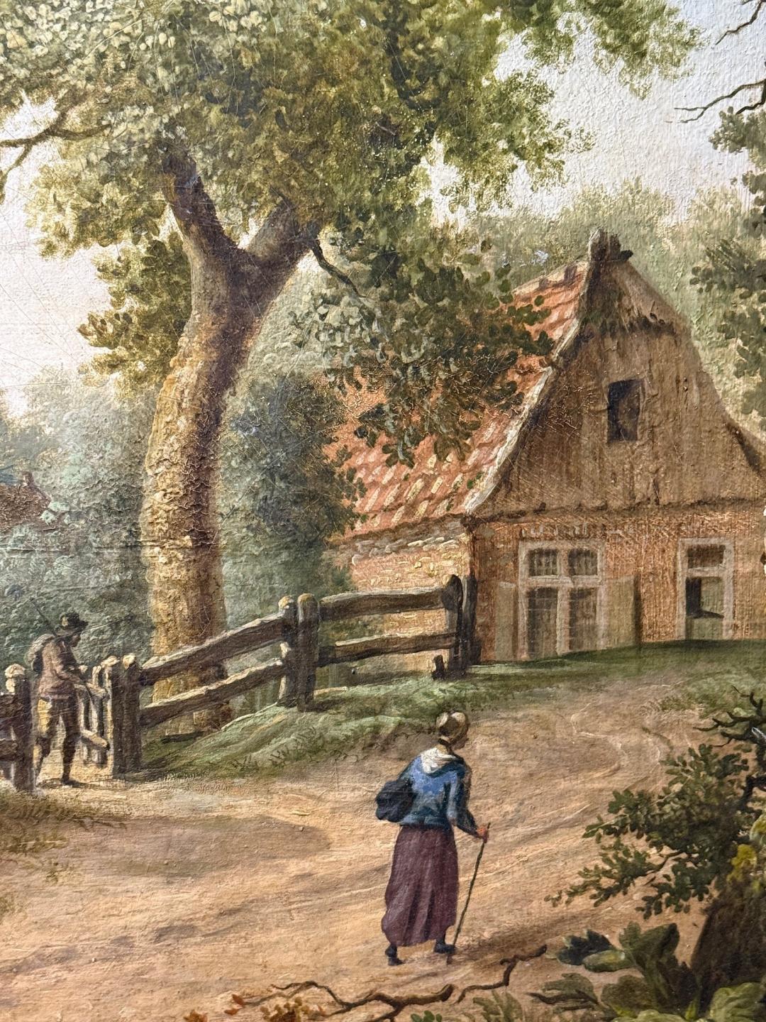 Kunst, Oud Schilderij: Landweg met Vergezicht, Aerts, 1829 - Sjans ...