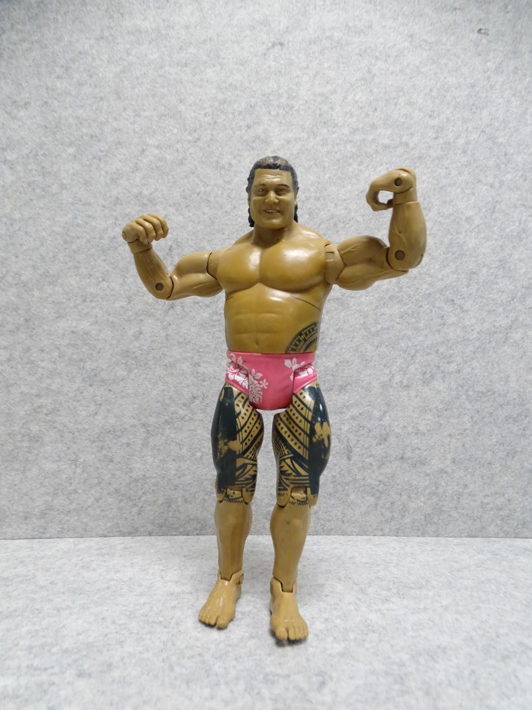 Vintage Actiefiguur: High Chief, Peter Maivia, WWE, Jakkis Toys, 2004 ...