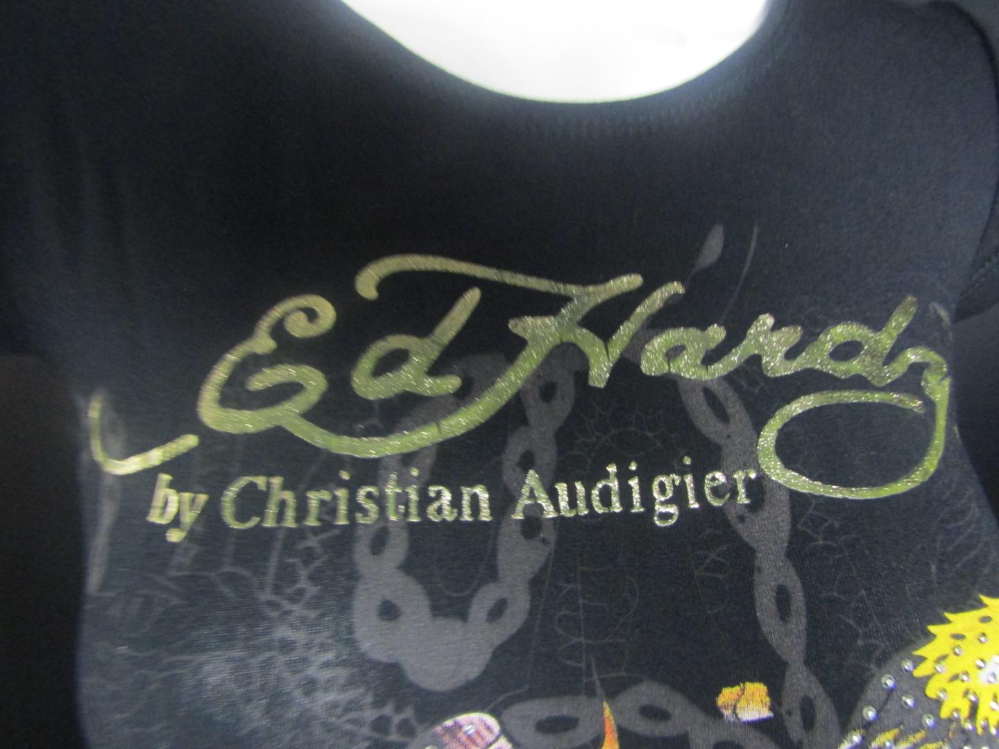 T-Shirt, Collab: Christian Audigier x Ed Hardy - Sjans, online veiling ...