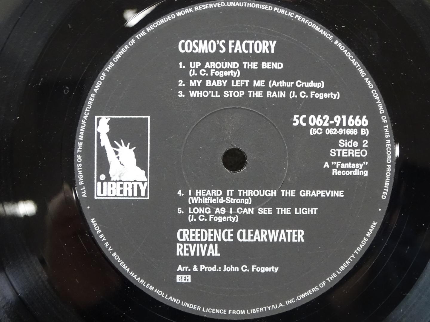 LP, Creedence Clearwater Revival: Cosmo's Factory, 1970 - Sjans, online ...